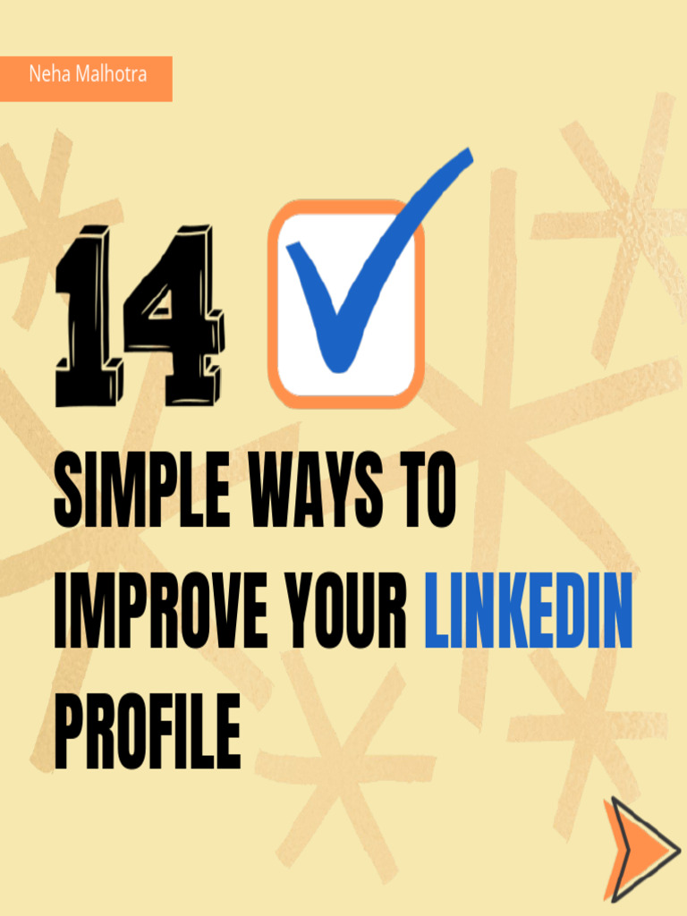 Enhance Your LinkedIn Profile Tips | PDF