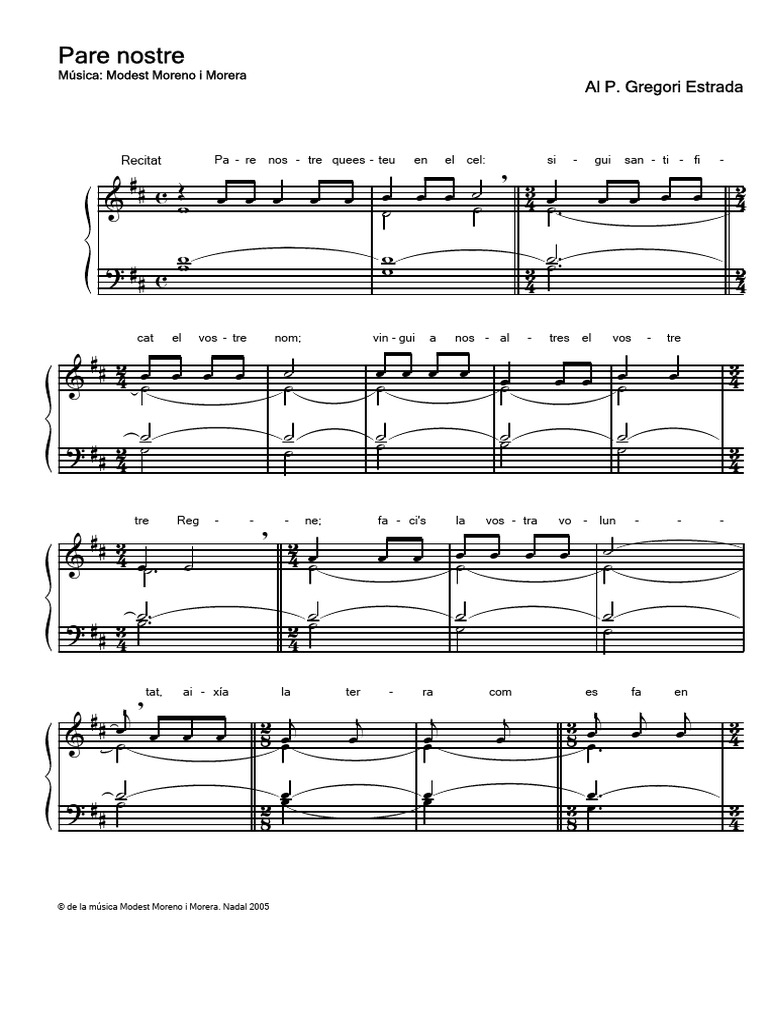 Pare Nostre | PDF