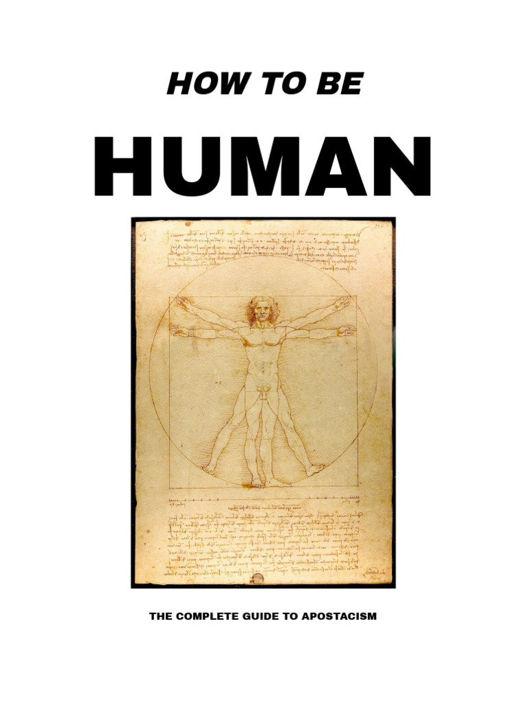 How To Be Human (First Draft) | PDF | Altruism | Individualism
