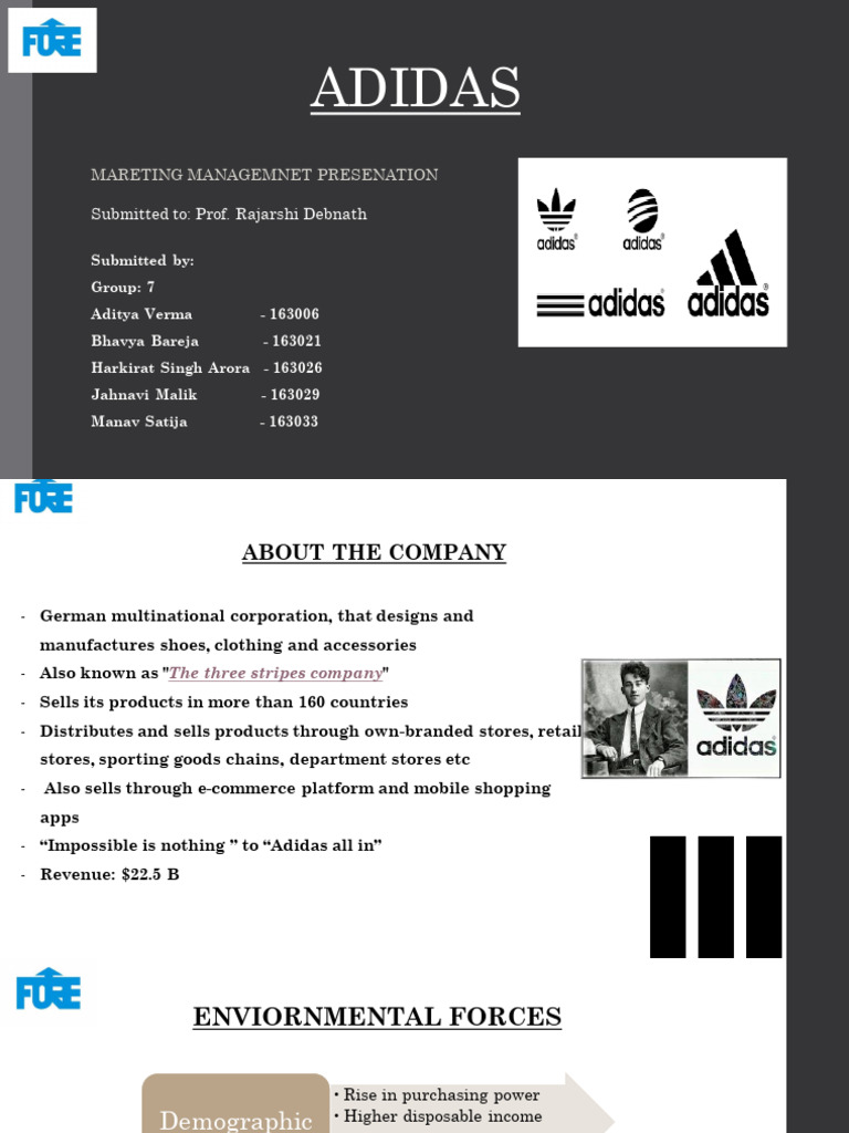 MM1 Adidas Marketing Report-Term 1 | PDF