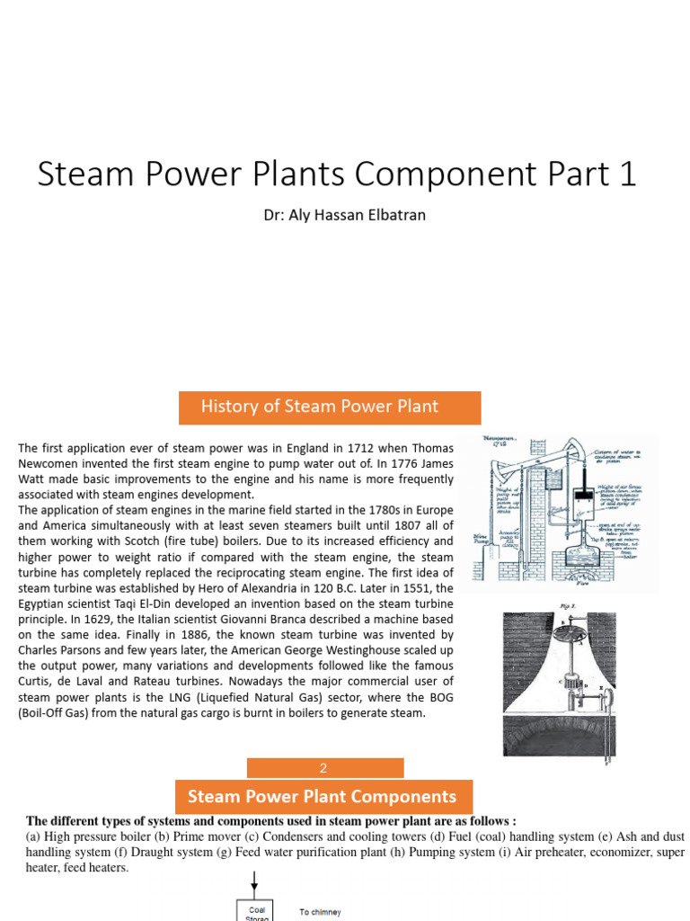 48 - 25785 - MM525 - 2018 - 1 - 2 - 1 - Steam Power Plant LECTURES Components Part 1 | PDF ...