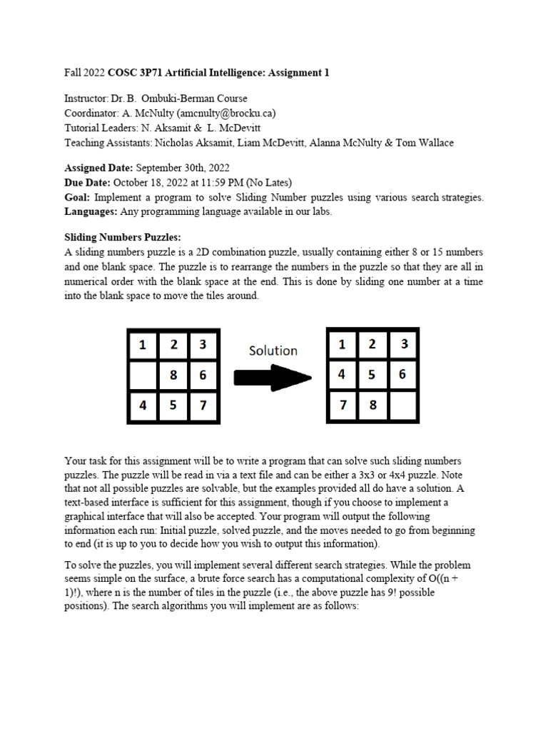 3P71 2022 Assign 1 Outline | Download Free PDF | Algorithms And Data Structures | Algorithms