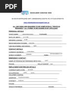 Blacklisting Request Form | PDF