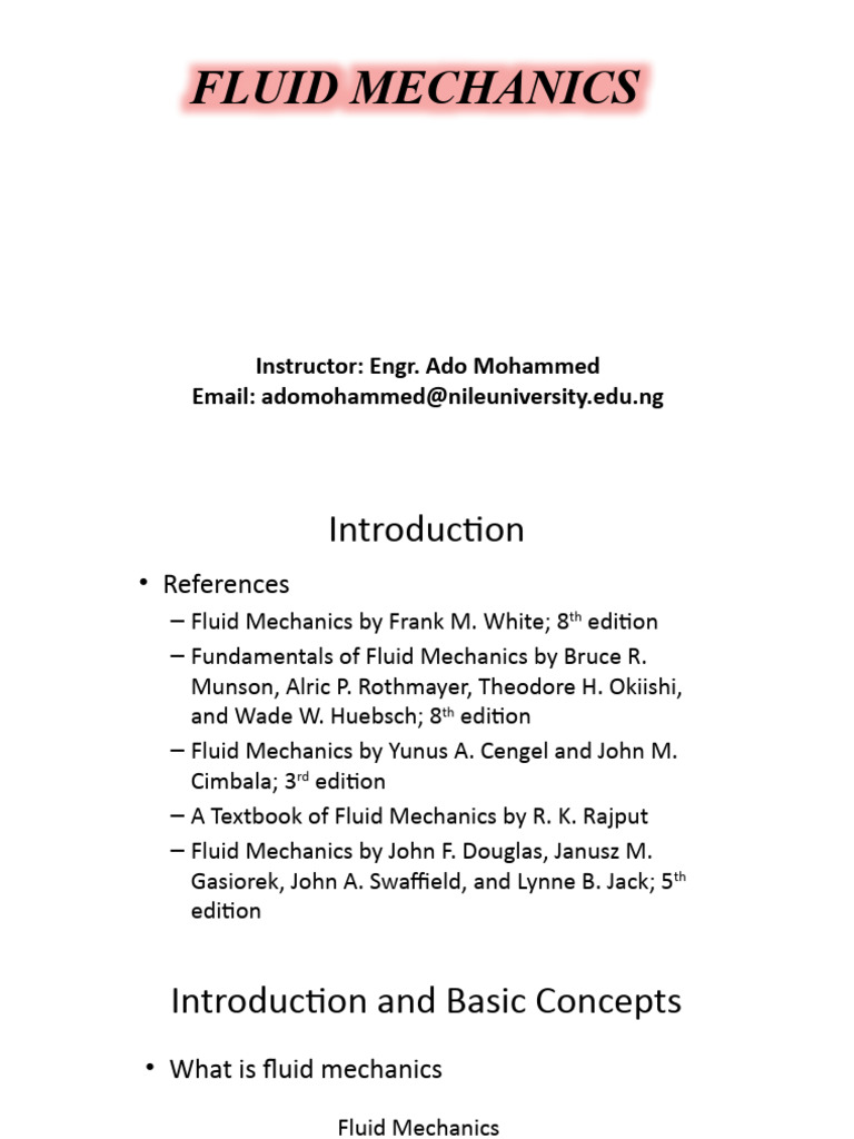 Cve 305-1,2,3 | PDF | Reynolds Number | Fluid Dynamics
