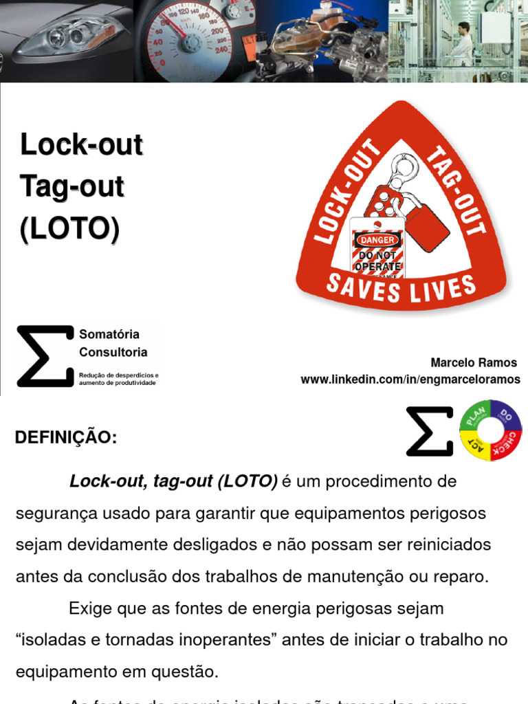 Treinamento LOTO | PDF
