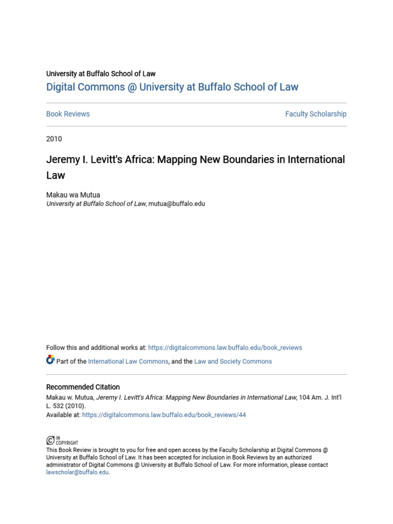 Book Review_Jeremy I. Levitt's Africa- Mapping New Boundaries in ...