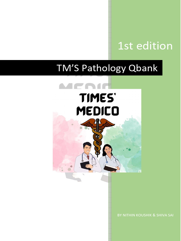 TM's Pathology Q Bank | PDF | Anemia | Leukemia