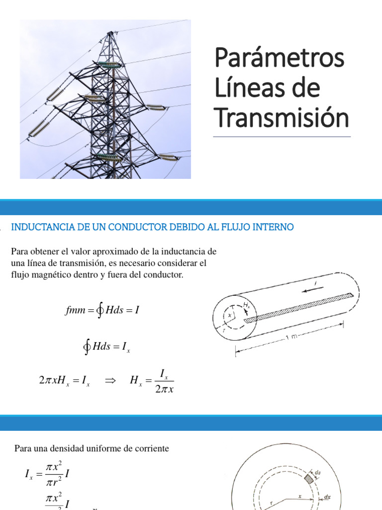 Inductancia de líneas de transmision | PDF | Electromagnetismo | Física ...
