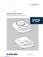 Manual Balança Analítica Sartorius | PDF | Weighing Scale | Calibration