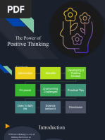 The Power of Positive Thinking | PDF | Optimism | Mindset