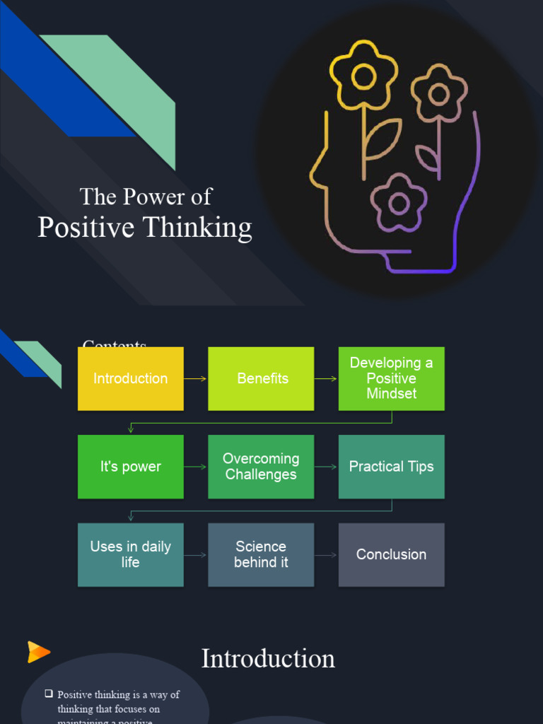 Positive Thinking | PDF | Optimism | Thought
