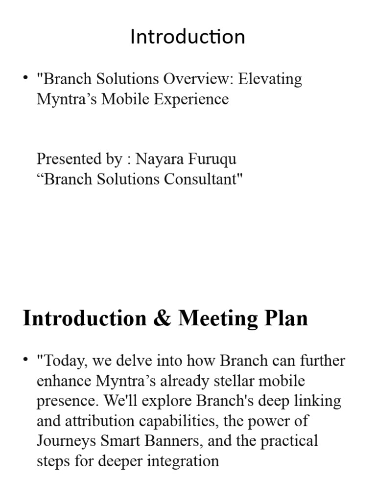 Solutions Consultant Presentation | PDF | Mobile App | Android (Operating System)