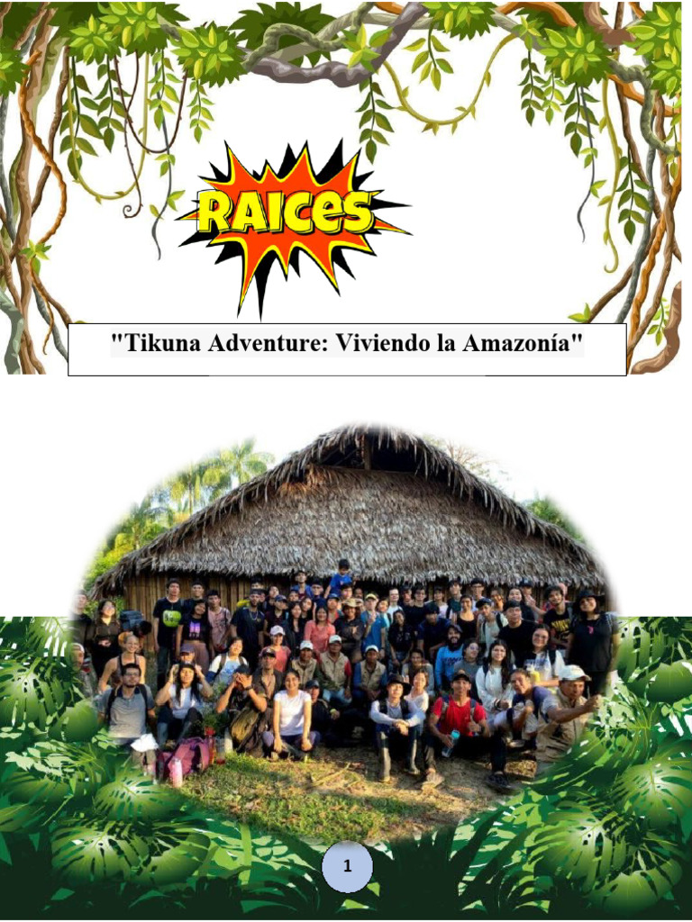 Vega Saenz, Revista Raíces (Salida de Campo Comunidad Tikuna Leticia ... Vega Saenz, Revista Raíces (Salida de Campo Comunidad Tikuna Leticia ...