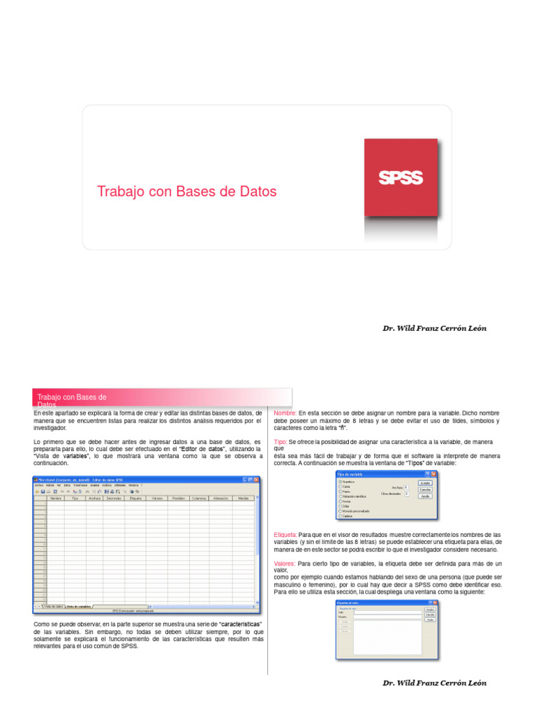 Spss Basico | PDF | Diferencia | Spss