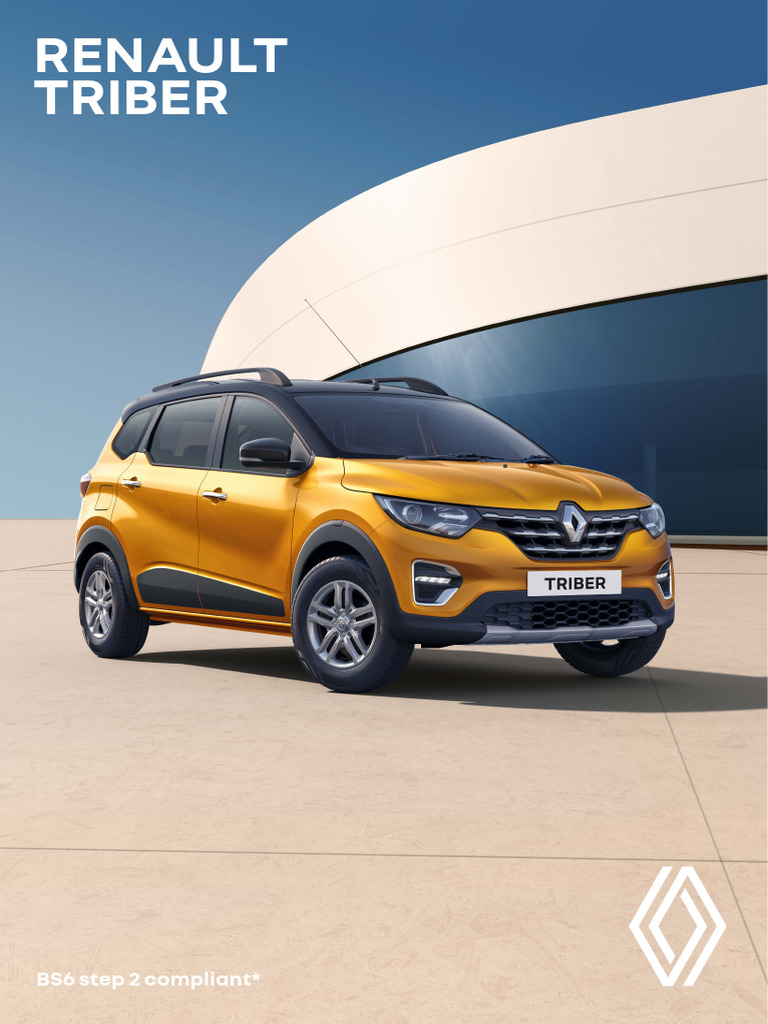 TRIBER Vertical Product Brochure | PDF | Airbag | Wheeled Vehicles