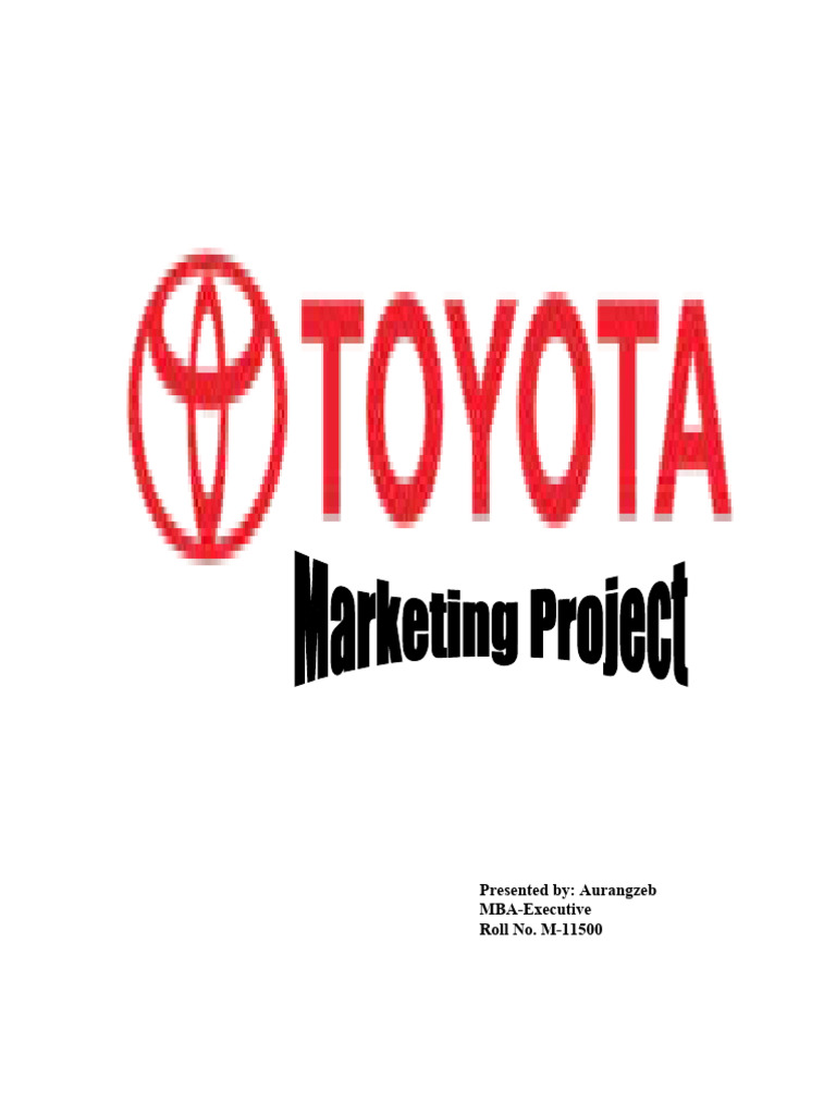 Toyota Marketing | PDF | Toyota | Hybrid Electric Vehicle