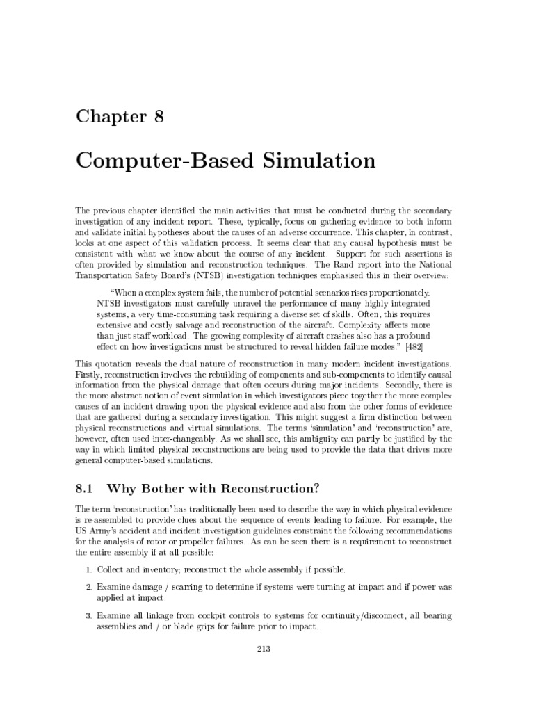 Human Failure Capitulo 8 | PDF | Simulation | Expert