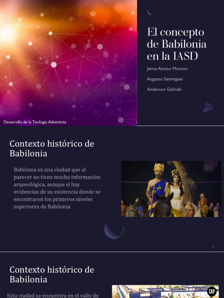 El concepto de Babilonia en la IASD | PDF | Daniel (figura bíblica ...
