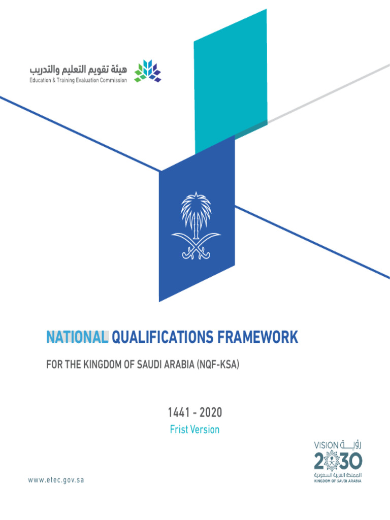 National Qualifications Frameworkfor The Kingdom of Saudi Arabia (Nqf ...