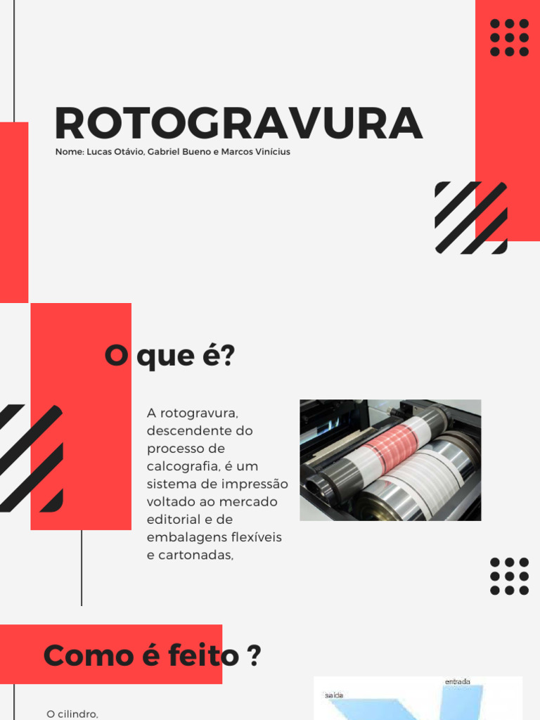 Rotogravura | PDF | Tecnologia e Engenharia