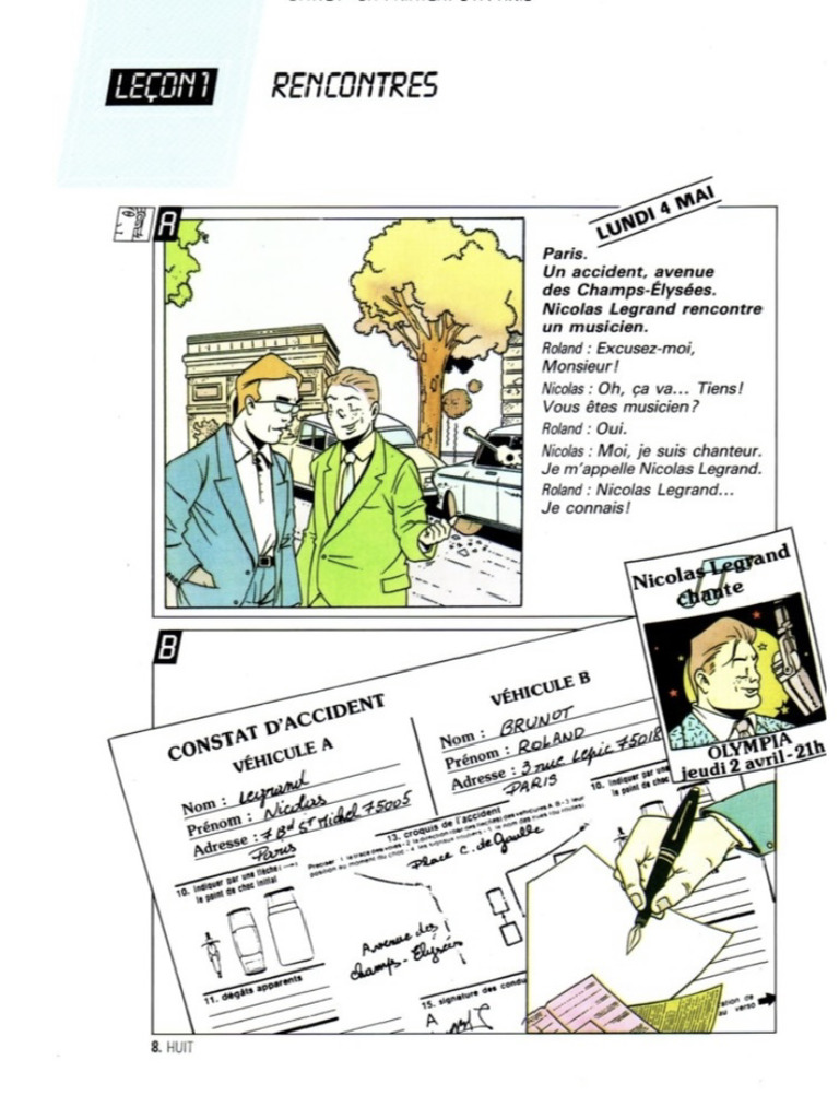 French Lesson 1 | PDF