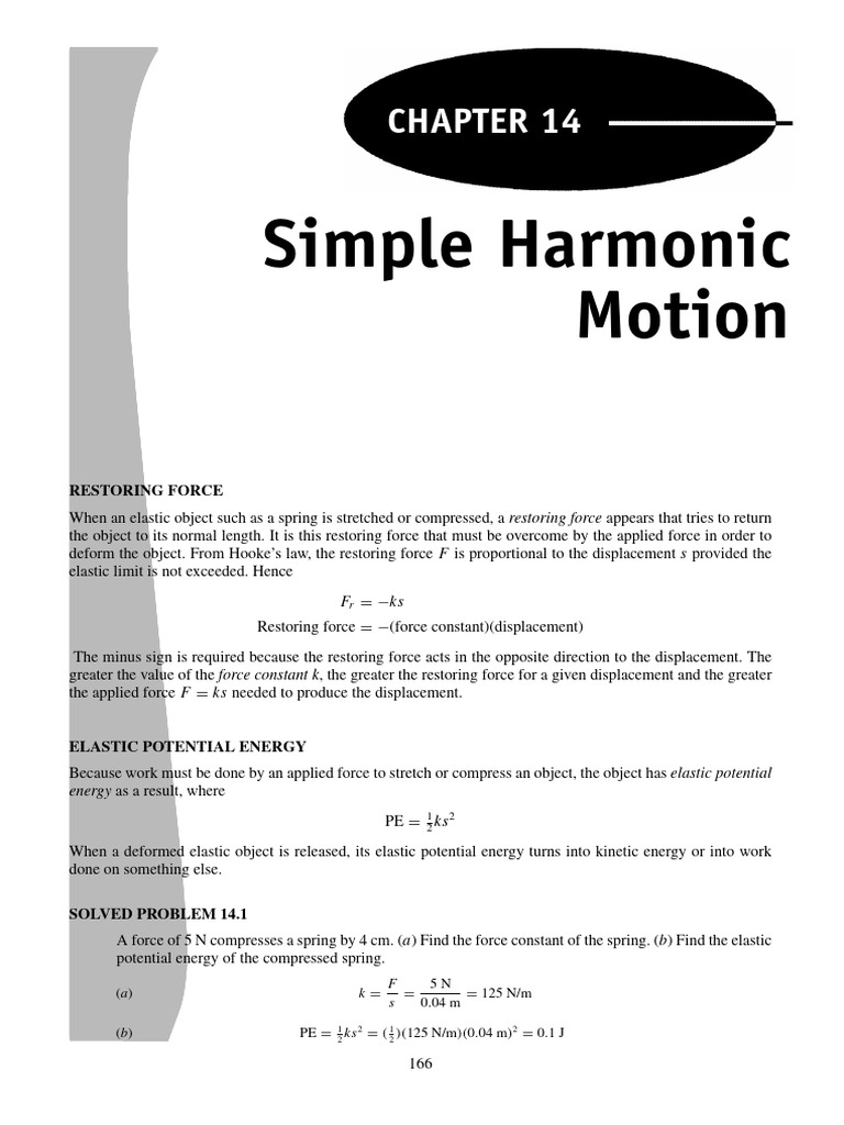SHM Student | PDF | Oscillation | Pendulum