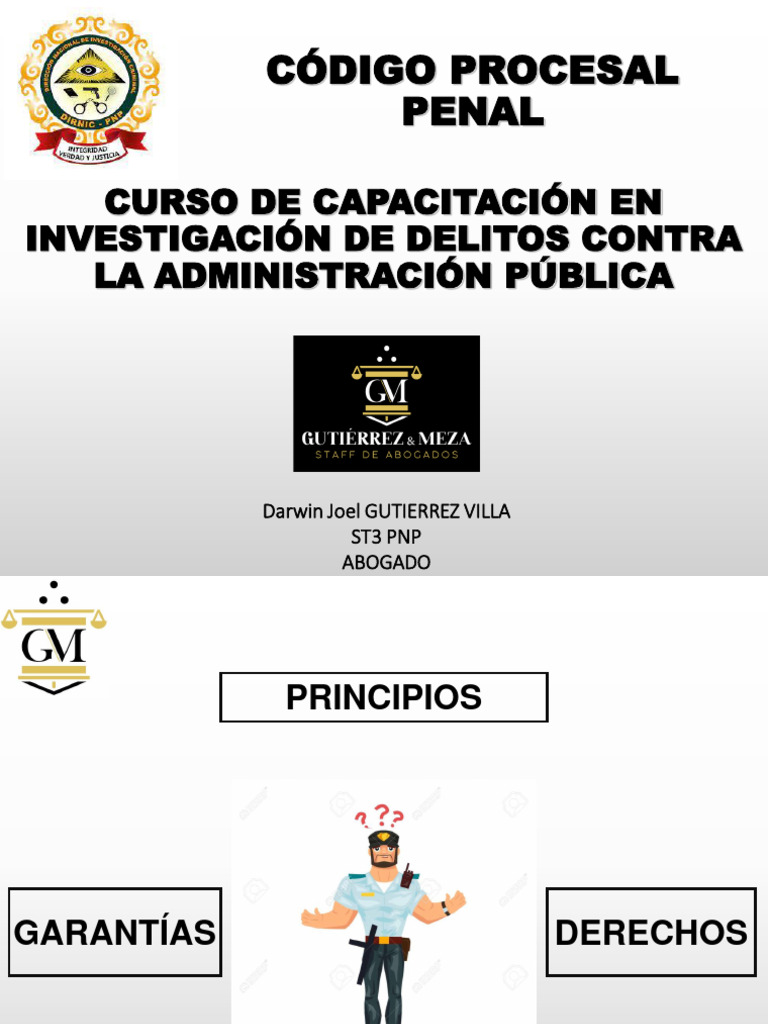 CPP 1 | PDF | Evidencia (ley) | Queja