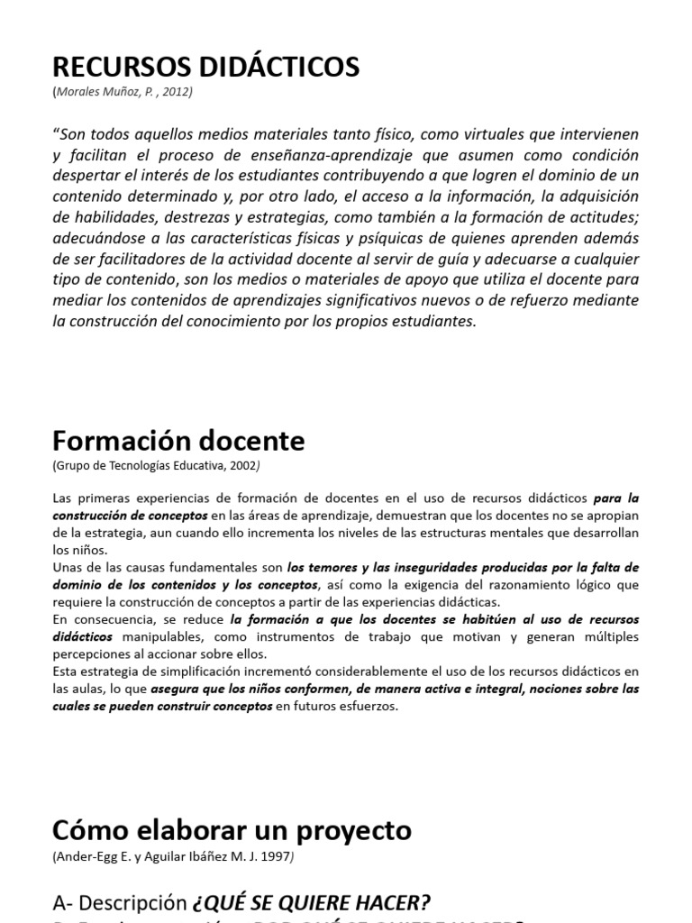 Recursos Didacticos Powerpoint | PDF