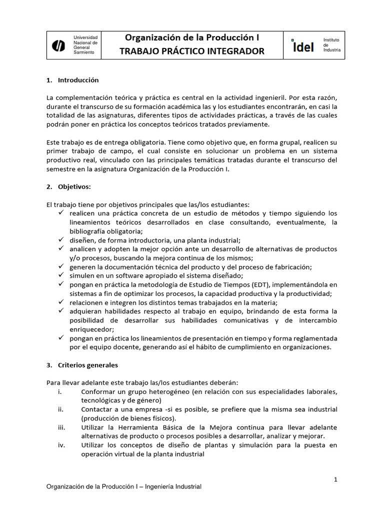 Enunciado Trabajo Práctico Integrador 2023 VF | PDF | Moodle | Business