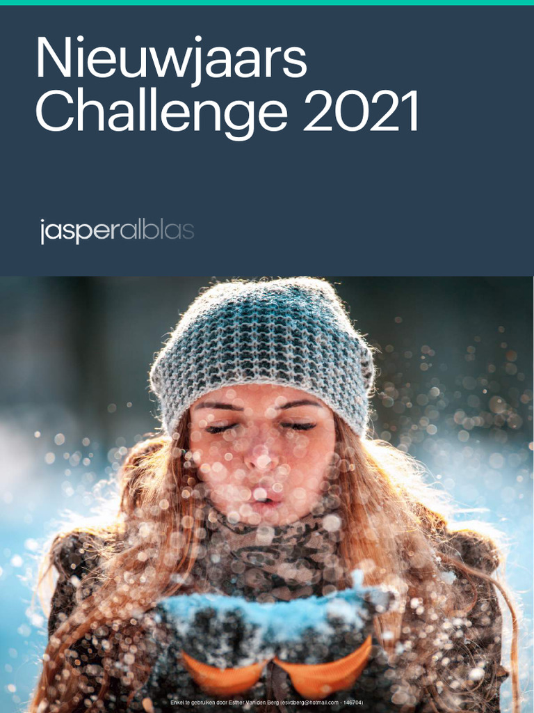Alblas, Jasper Nieuwjaars Challenge 2021 | PDF