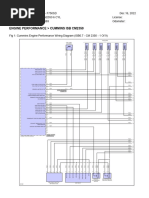 Cummins ISX-CM570: Electrical Circuit Diagram | PDF | Clutch | Coolant