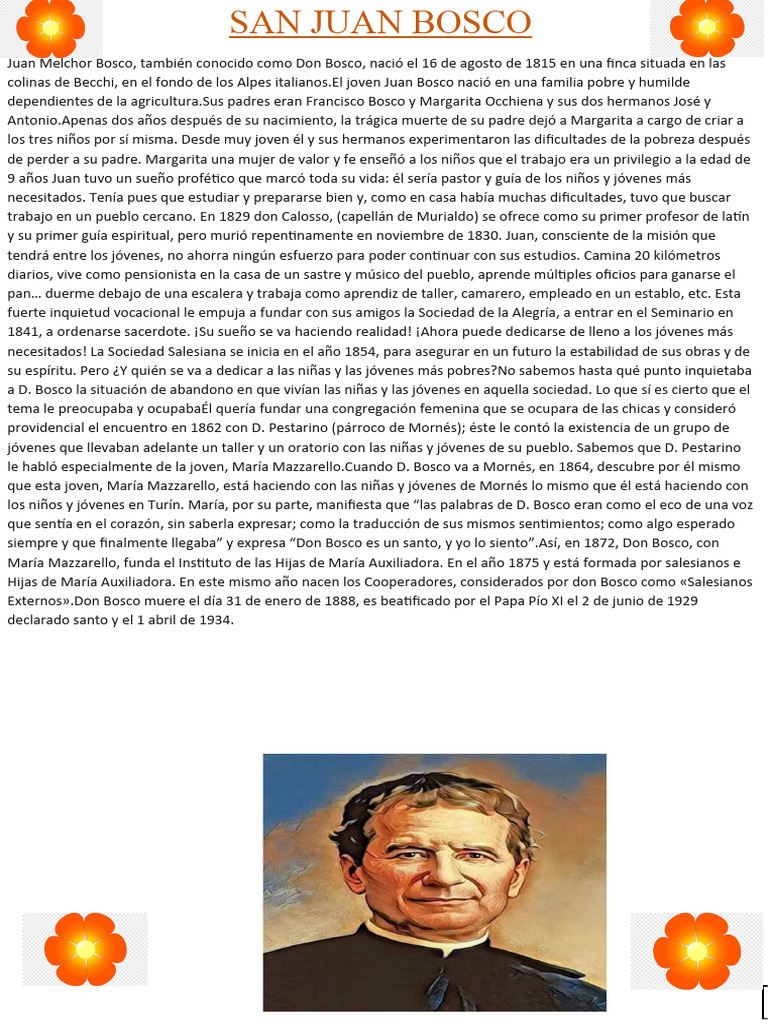 Don Bosco | PDF