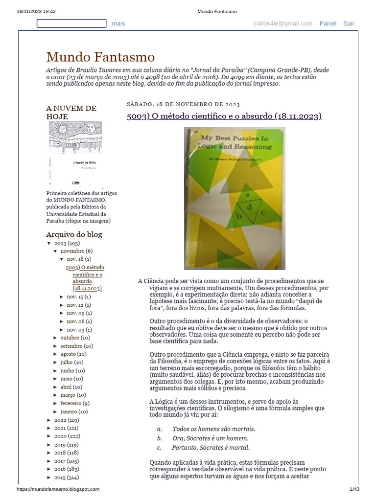 Mundo Fantasmo | PDF | Argumento | Science