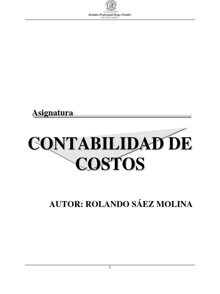 Costo Estandar Libro 2007 | PDF | Contabilidad | Costo