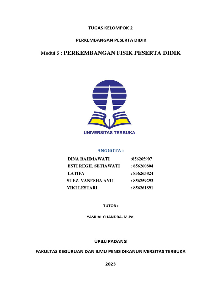 Makalah PPD Kelompok 2 Modul 5 | PDF