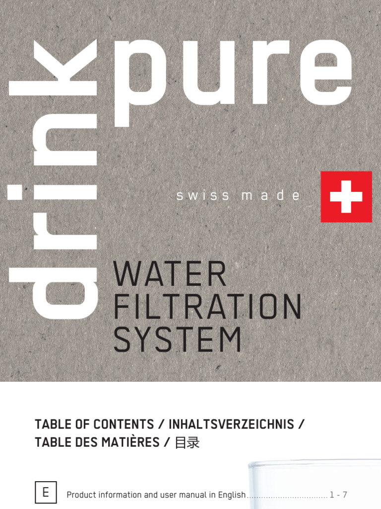 DP Booklet E D F CN-final-Version | PDF | Filtration | Water Purification