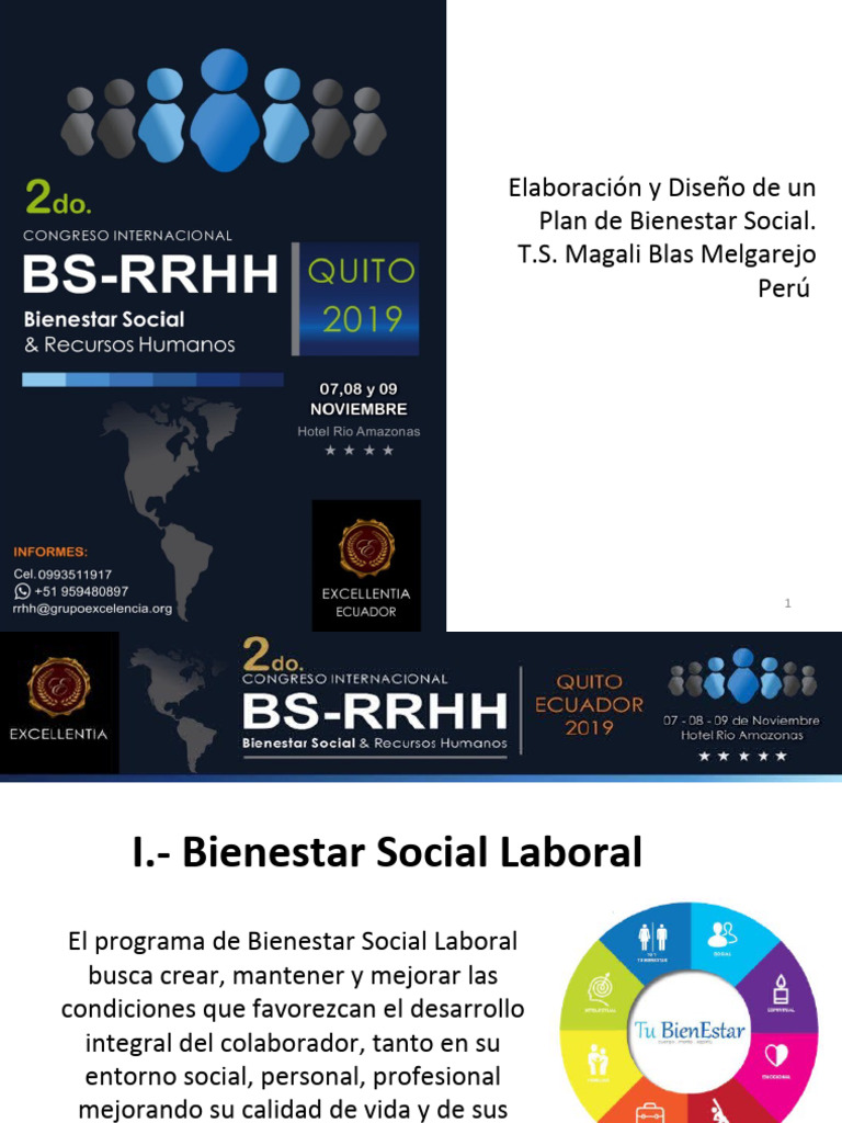 Plan de Bienestar 2019-Quito-Magali | PDF | Gestión de recursos humanos | Bienestar