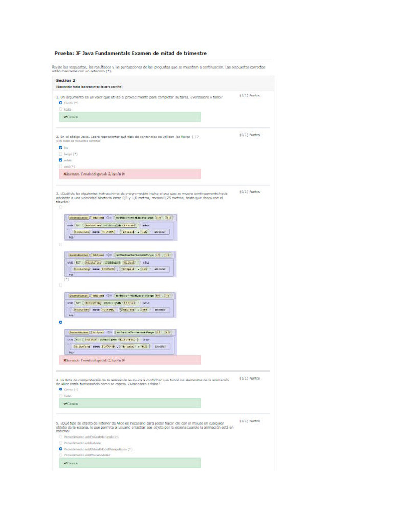 Prueba JF Java Fundamentals Examen de Mitad de Trimestre | PDF
