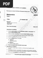 Full Solutions 2018: Mathematics Paper 2 | PDF | Rotation | Space