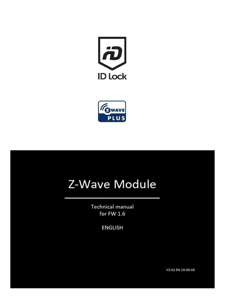IDLock150 ZWave UserManual v3.02 | PDF | Personal Identification Number | Computer Networking
