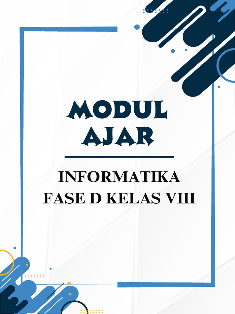 Cover Modul Ajar | PDF