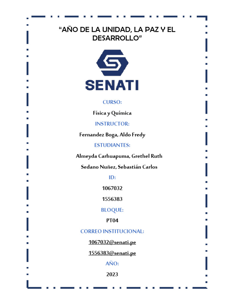 Entregable - FISICA Y QUIMICA | PDF | Planificación | Física