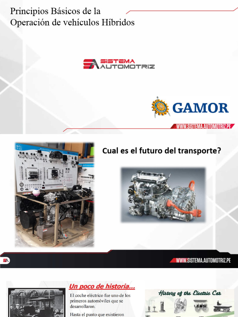 Presentacion Modulo Hibrido Toyota Pdf Vehículo Híbrido