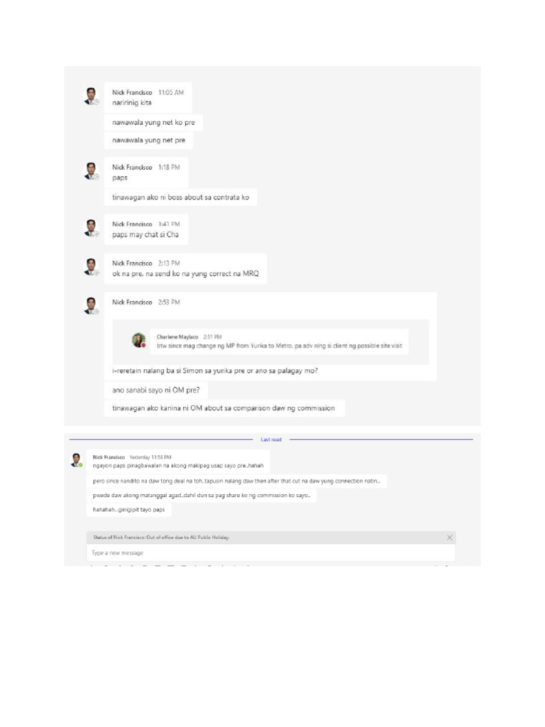 Convo With Nick | PDF