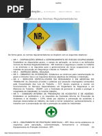 Normas Regulamentadoras NR1 A NR38 2025 | PDF