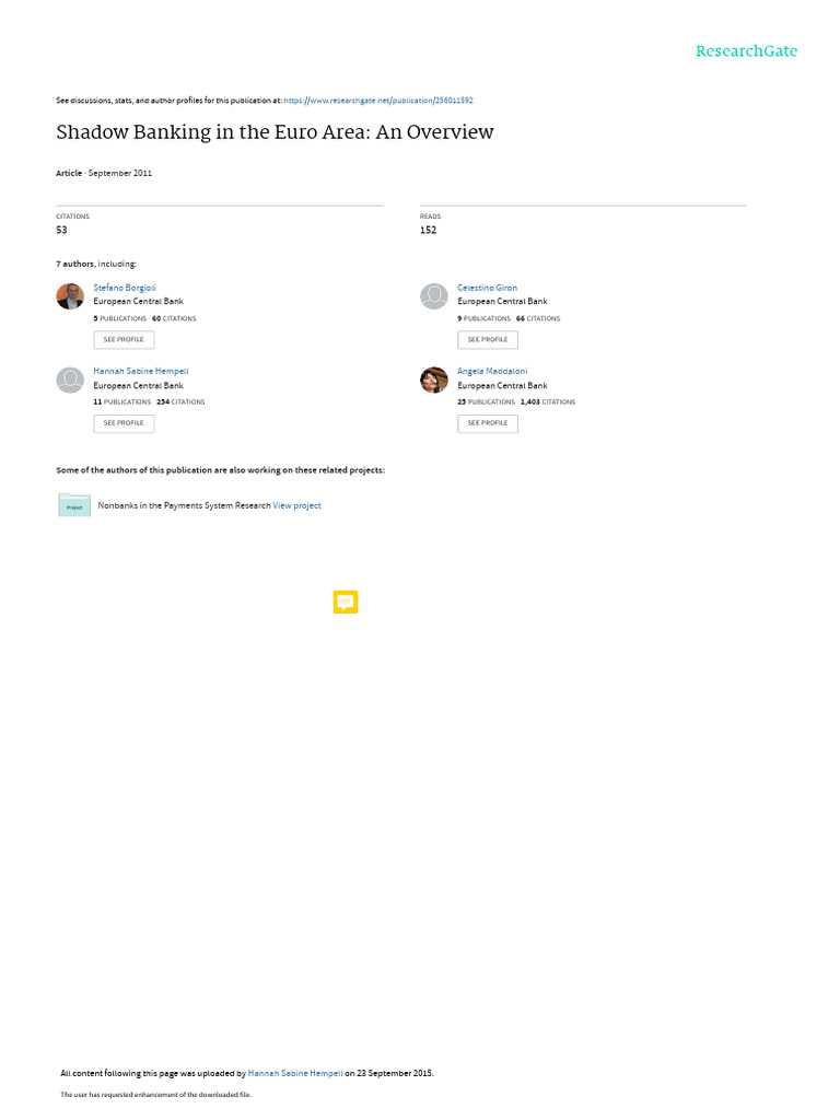 BAKK SIMON Shadow - Banking - in - The - Euro - Area - An - Overview-2 ...