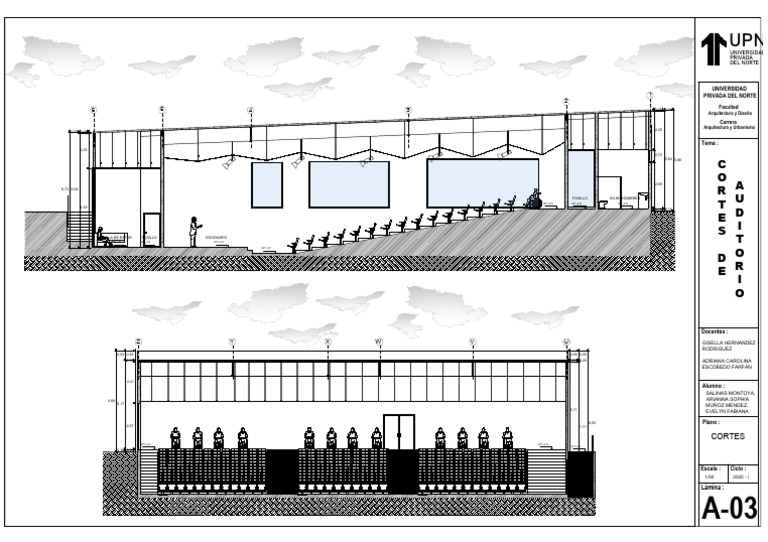 CORTE DE AUDITORIO CORREGIDO | PDF