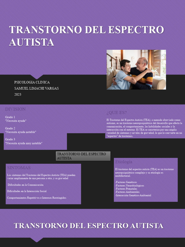 Transtorno Del Espectro Autista | PDF | Espectro autista | Comunicación