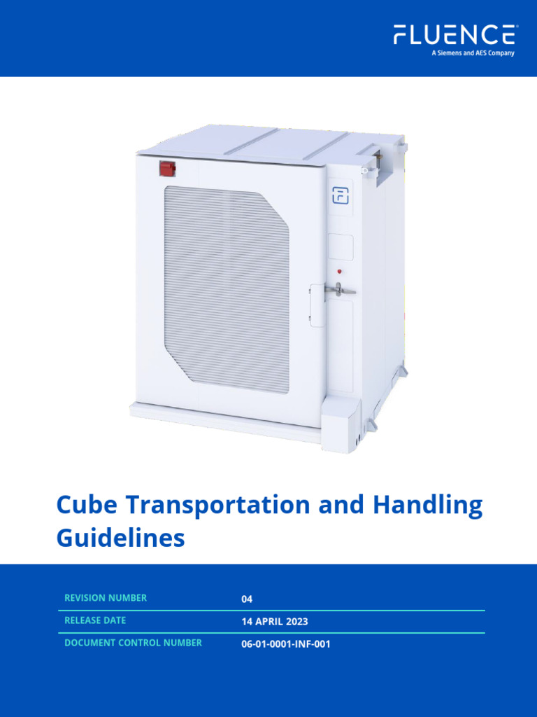 Cube Transportation Safety Guidelines | PDF | Personal Protective ...