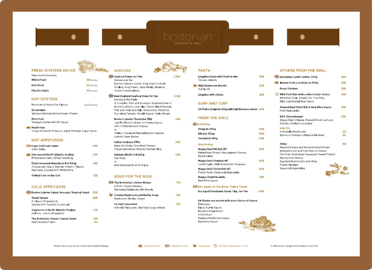 BSG July Phase One A La Carte Menu | PDF